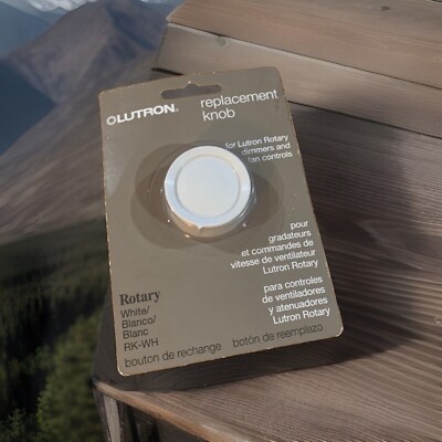 Lutron Replacement Knob For Lutron Rotary Dimmer Fans Color White | eBay