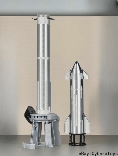 1:200 SpaceX Starship Super Heavy Propulsion Rocket Model Out of The ...