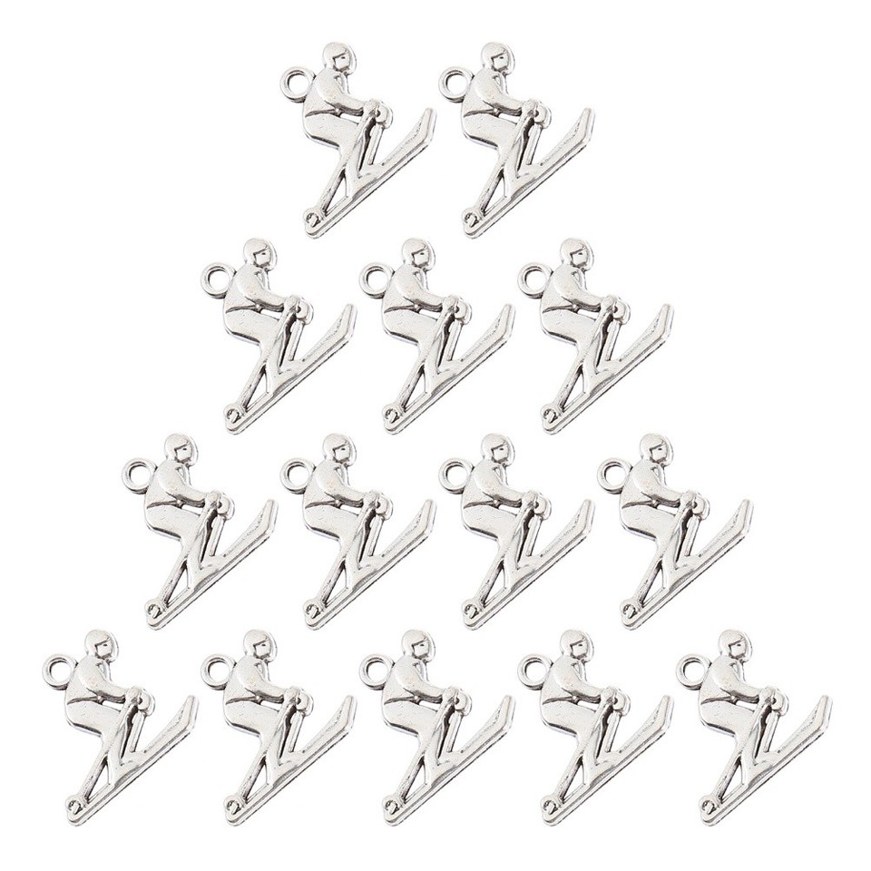20 Pcs Keyring Charms for Crafts Chain Accessories Jewelry Making | eBay UK