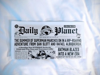 SDCC 2025 Exclusive DC Comics Booth Superman Daily Planet Newspaper | eBay