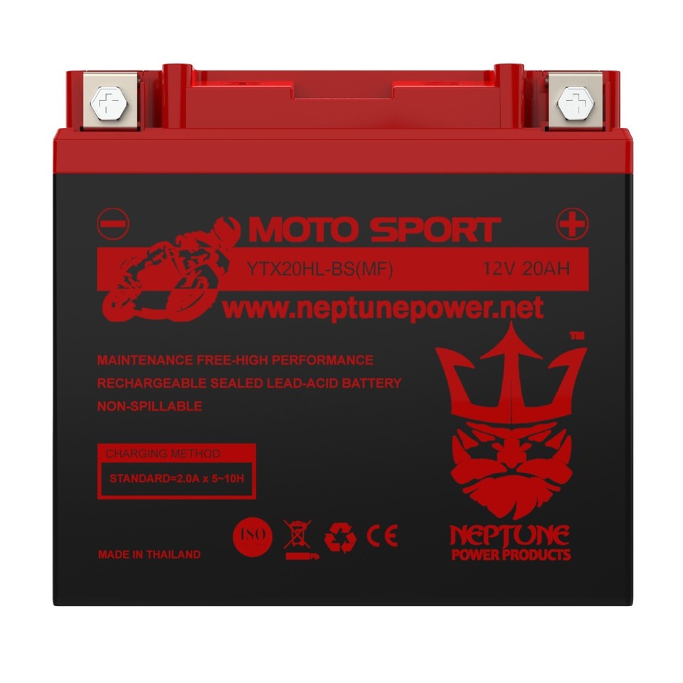 YTX20L-BS / YTX20HL-BS ETX20L Replacement Power Sport Yuasa YTX20L ATV ...