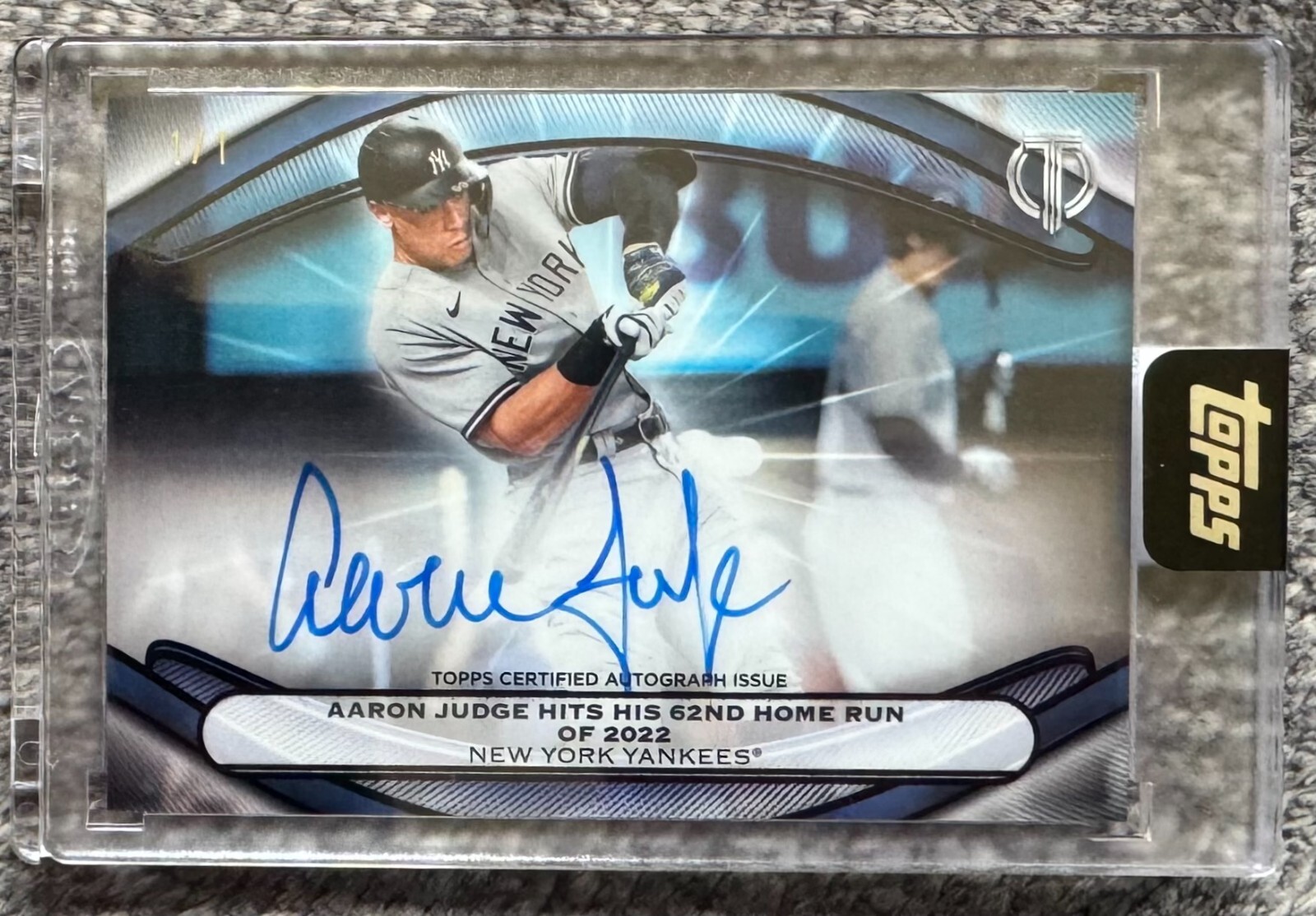 2025 Topps Tribute Dual Auto AARON JUDGE MICHAEL KAY CALLING THE SHOT 1 ...