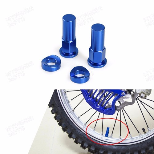 Rim Lock Nuts Spacer Kit For Yamaha YZ125 250 YZ250F YZ450F WR250 WR426 ...