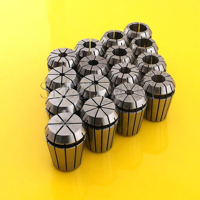 16pcs ER25 Spring Collet Chuck Tool Set CNC 1mm-16mm | eBay