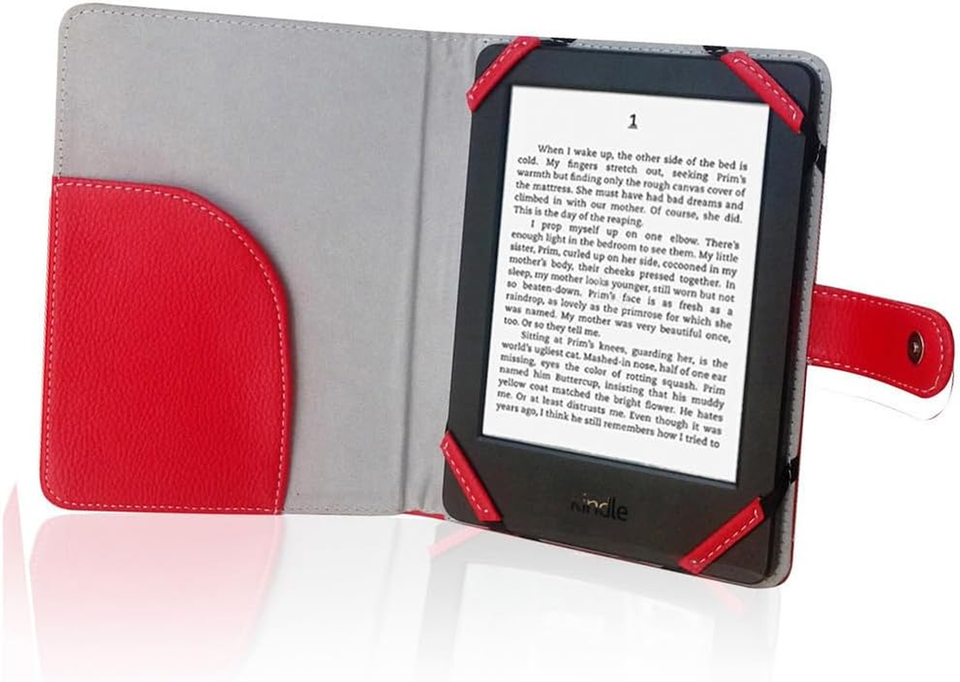 Book Style Litch Pu Leather Case Cover for 6" Ebook Reader Case Cover ...