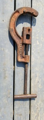 Vintage large BARNES No. 5 PIPE / TUBE CUTTER Heavy Duty | eBay