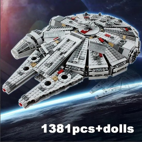 New Spaceship Bricks Stars Fighter Space for Millennium Set Falcon Ship ...