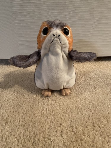 DISNEY STAR WARS PORG TALKING & DANCING THE FORCE AWAKENS BATTERY ...
