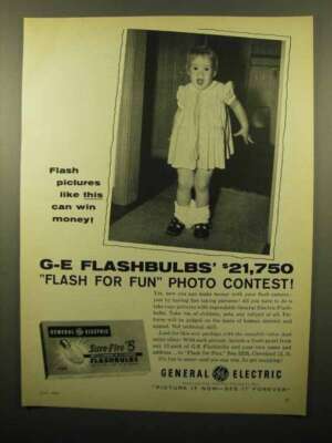 1960 General Electric Flashbulb Ad - Pictures Like This | eBay