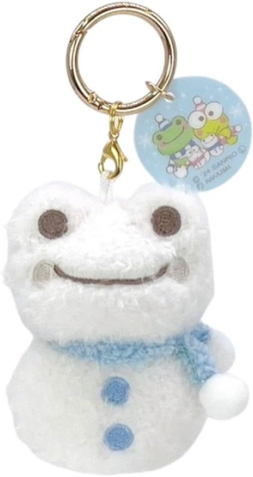 Sanrio Character Kero Kero Keroppi x Pickles the Frog Carabiner Mascot ...
