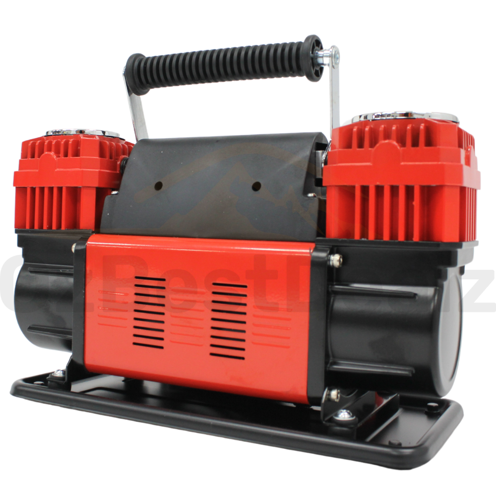 Heavy Duty 12V Air Compressor 60mm Double Dual Cylinder 300L/MIN 150PSI ...