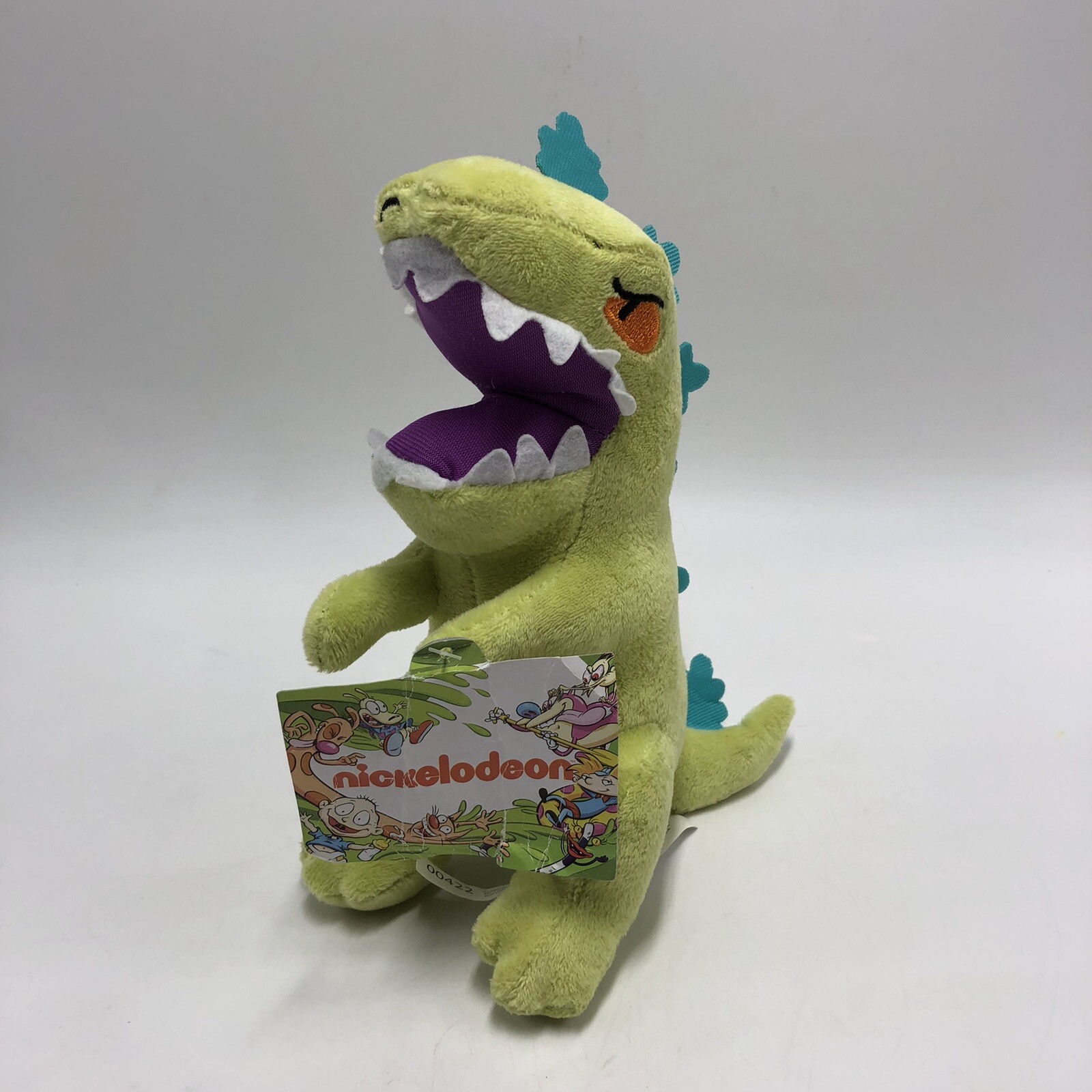 Rugrats 11" Reptar Plush Dinosaur Nickelodeon Stuffed Animal Toy 90's ...