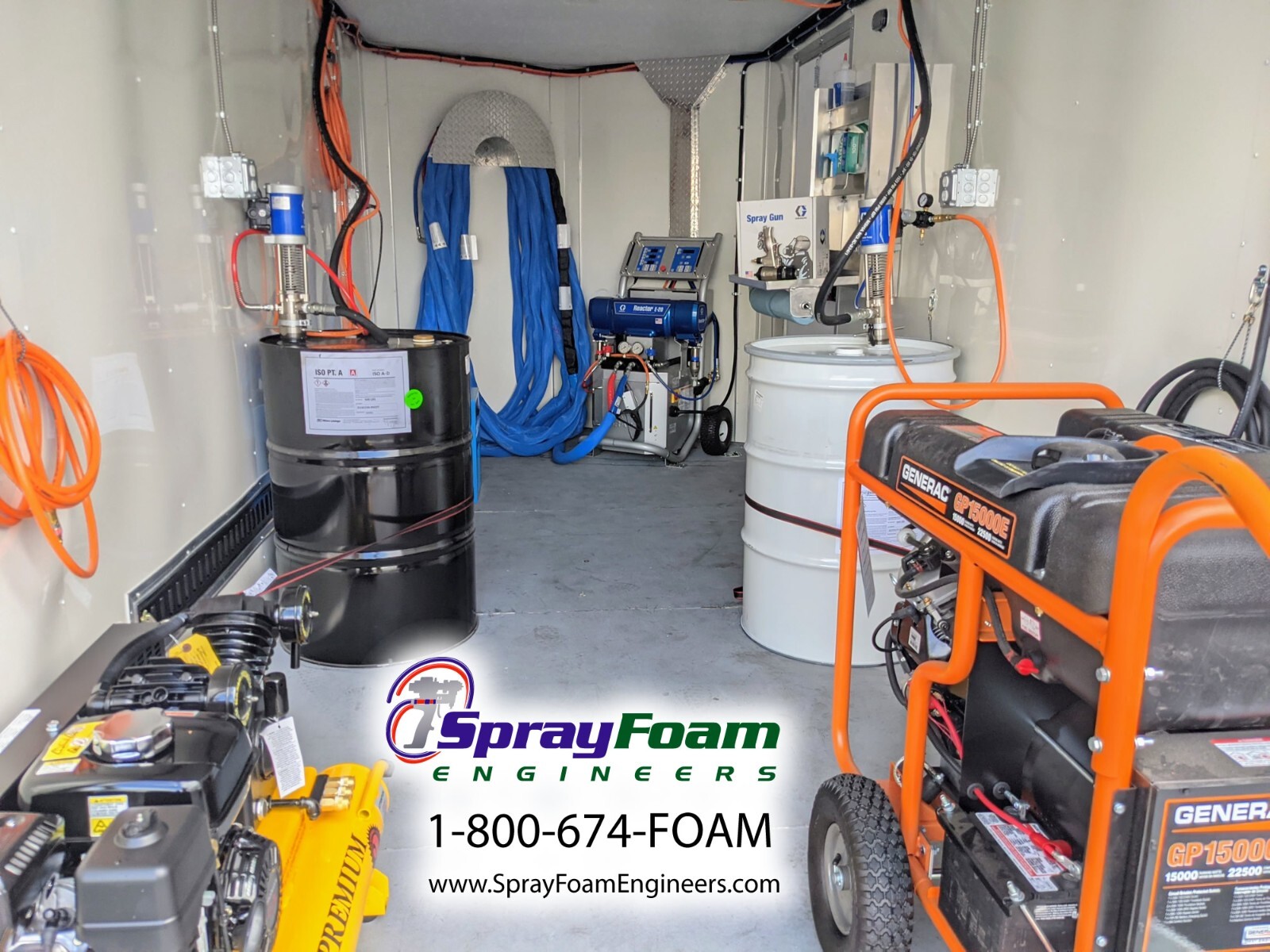 Graco E20 Spray Foam Trailer | eBay