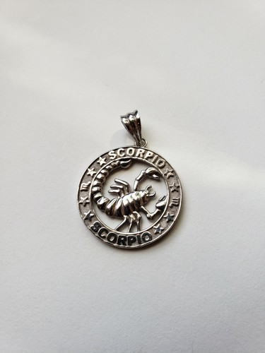 sterling silver scorpio - Gem