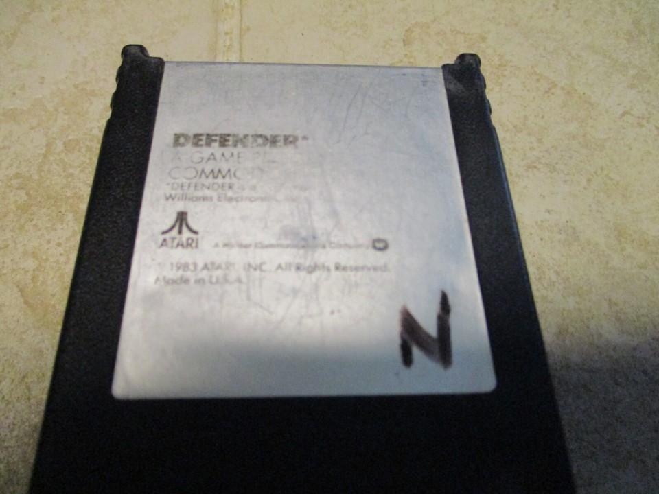 Vintage Commodore 64 C64 Video Game Cartridge Atari Defender | eBay
