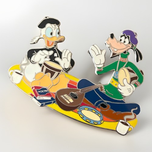 Disney Donald Duck and Goofy Beatnik Pin LE 100 | eBay