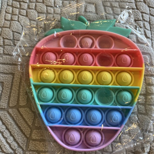 Popit Fidget Toy Push Bubble Sensory Stress Relief Kids Family Games ...