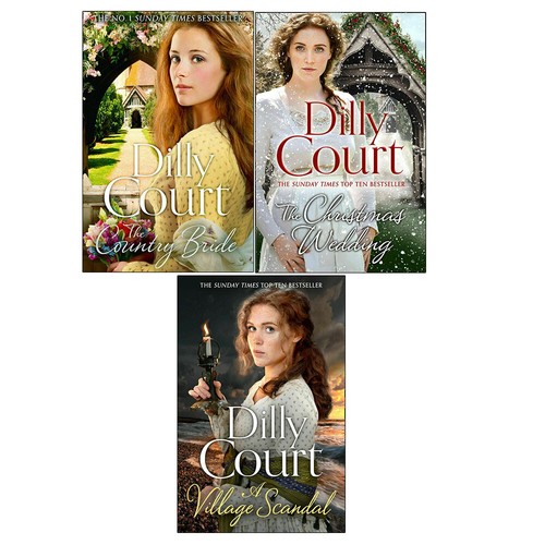 Dilly Court 3 Books Collection Set Country Bride, A Village Scandal ...