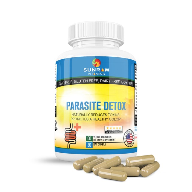 Parasite Detox Colon Cleanse Constipation Relief and Probiotics for ...