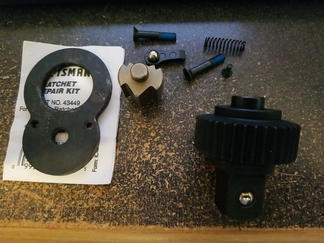 Craftsman 3/4" Drive Ratchet Repair Kit - 43449 for sale online | eBay