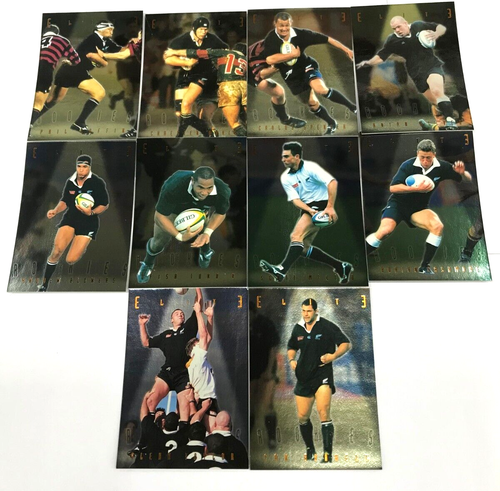 1997 INEDA NZ ALL BLACK Trading Card Elite Rookie Chase Card 10 out of ...