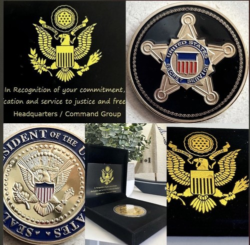 United States Secret Service Coin USSS Seal Of The US President ...