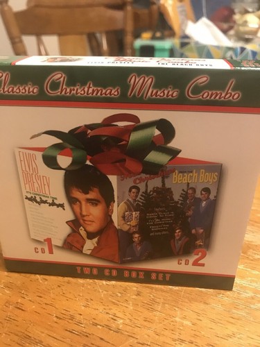 Classic Christmas Music Combo-2 CD Box Set-Elvis Presley & Beach Boys ...