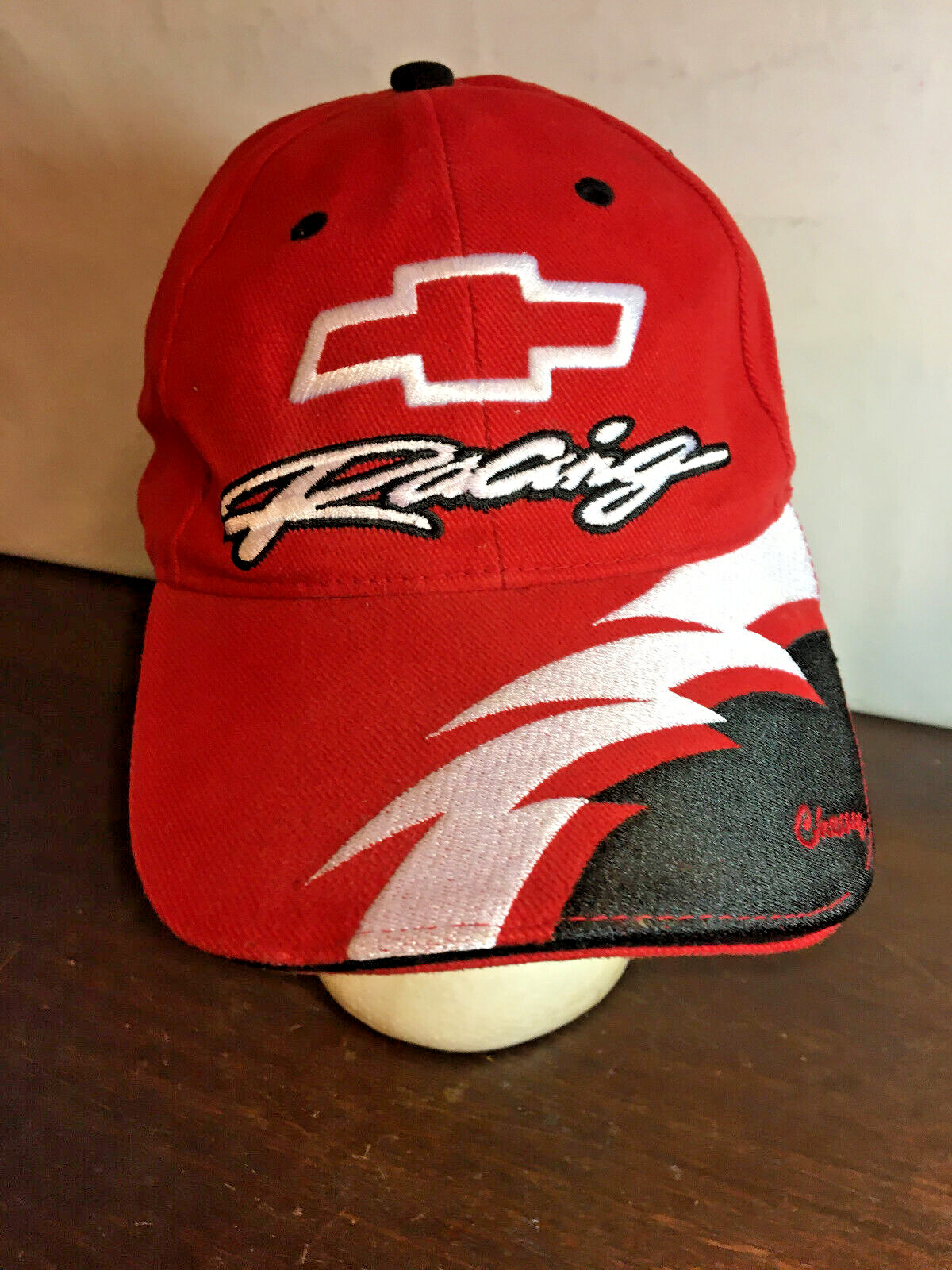 Chevrolet Racing, Chevy, Red Ball Baseball Cap Embroi… - Gem