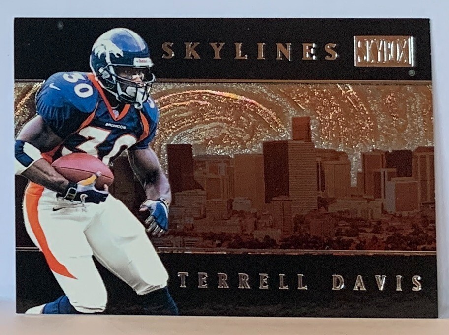 Terrell Davis 2000 Skybox Skylines INSERT # 3 2.2 | eBay