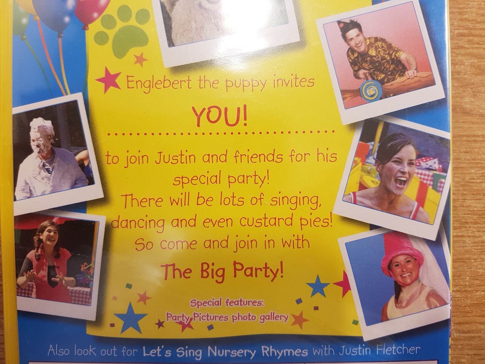 Justin Fletcher - The Big Party Live (DVD, 2011) for sale online | eBay