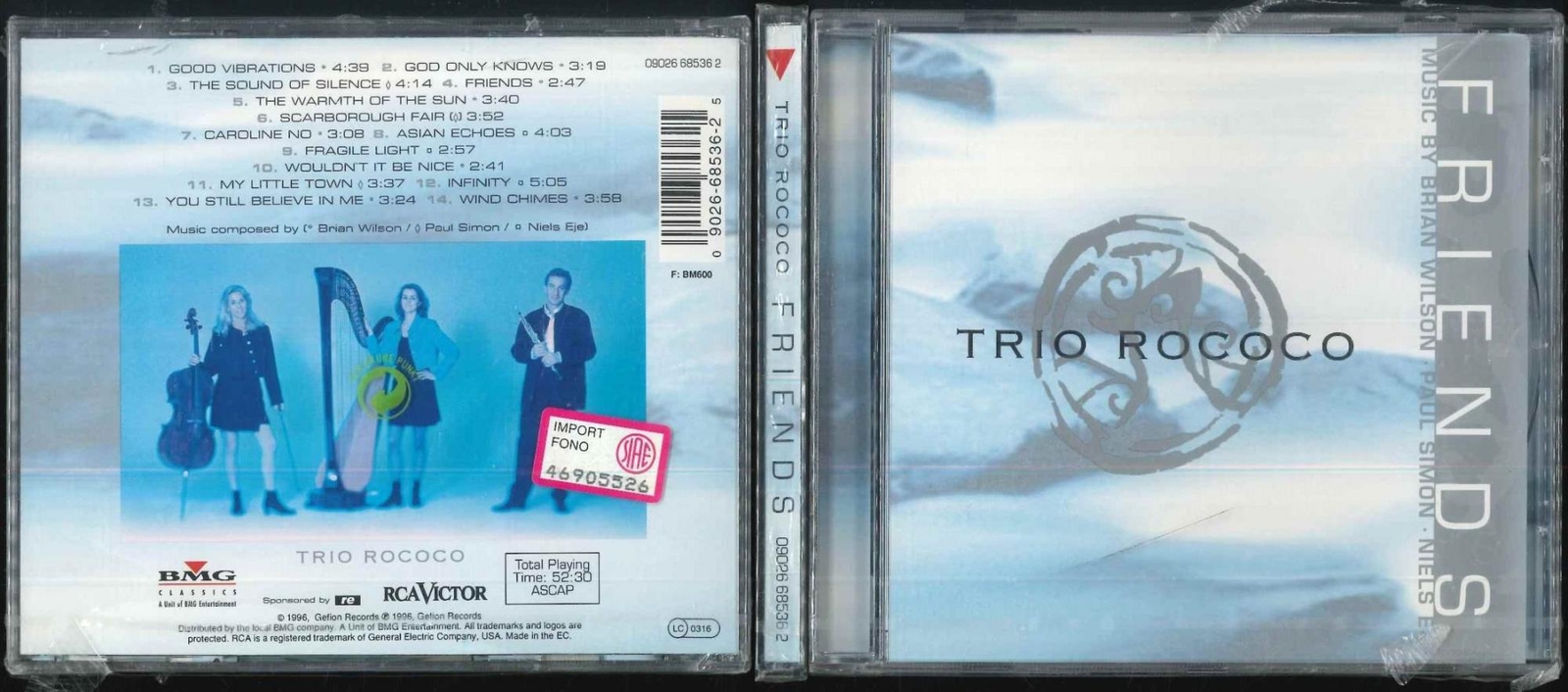 TRIO ROCOCO FRIENDS 1996 09026 685362 CD NUOVO SIGILLATO NLS | eBay