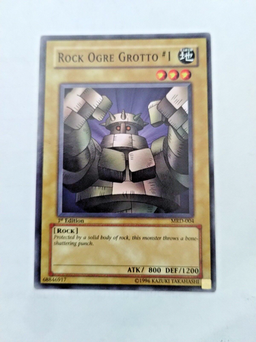 Yu-Gi-Oh! TCG Rock Ogre Grotto #1 Metal Raiders MRD-004 1st Edition ...