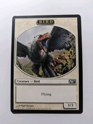 X4 MTG Token Bird 3/3 Flying (Core Set 2011) Excellent Condition | eBay
