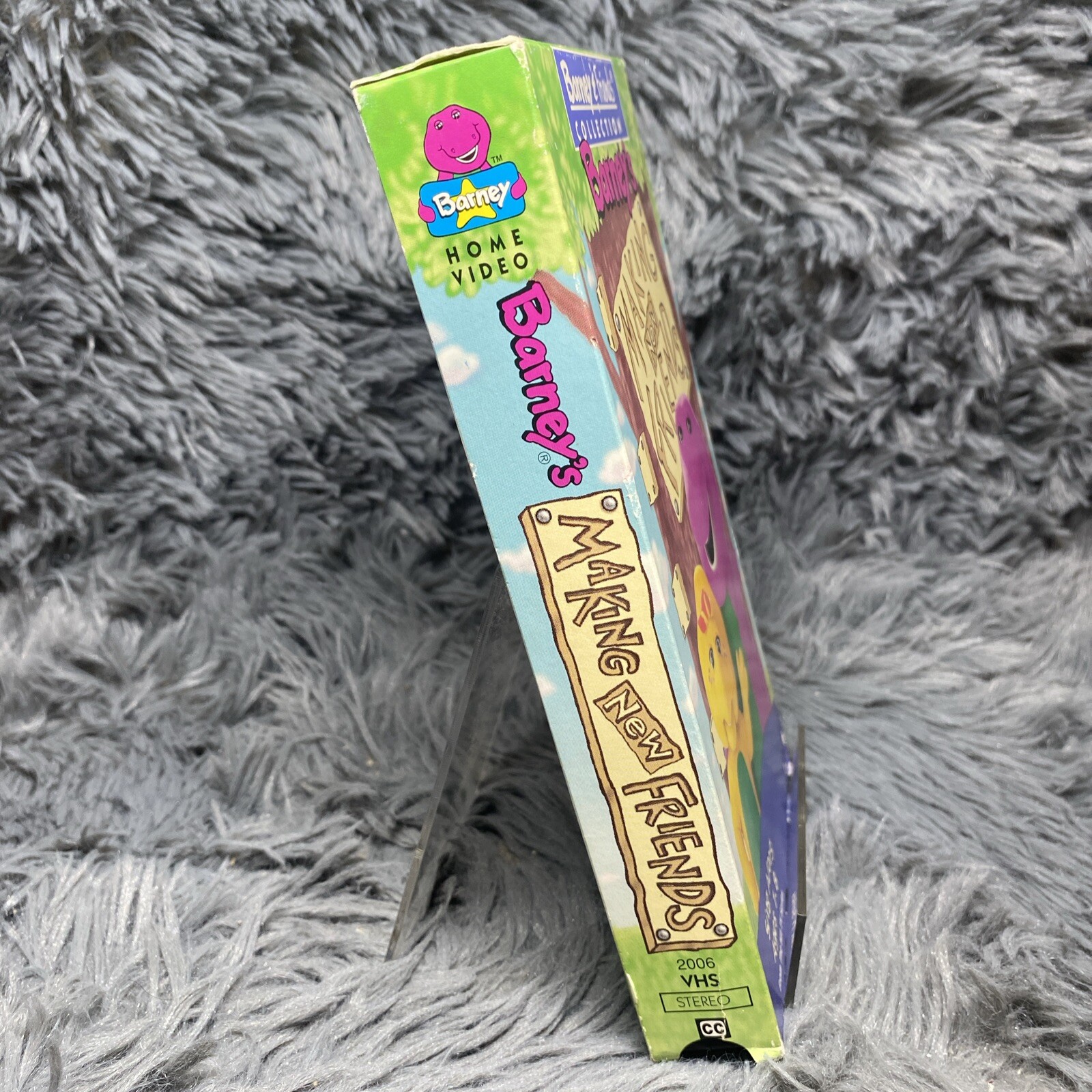 Barney Making New Friends VHS 1995 Video Tape Classic PBS Kids RARE ...