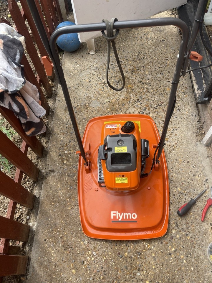 Flymo L400 Petrol Hover Mower | eBay UK