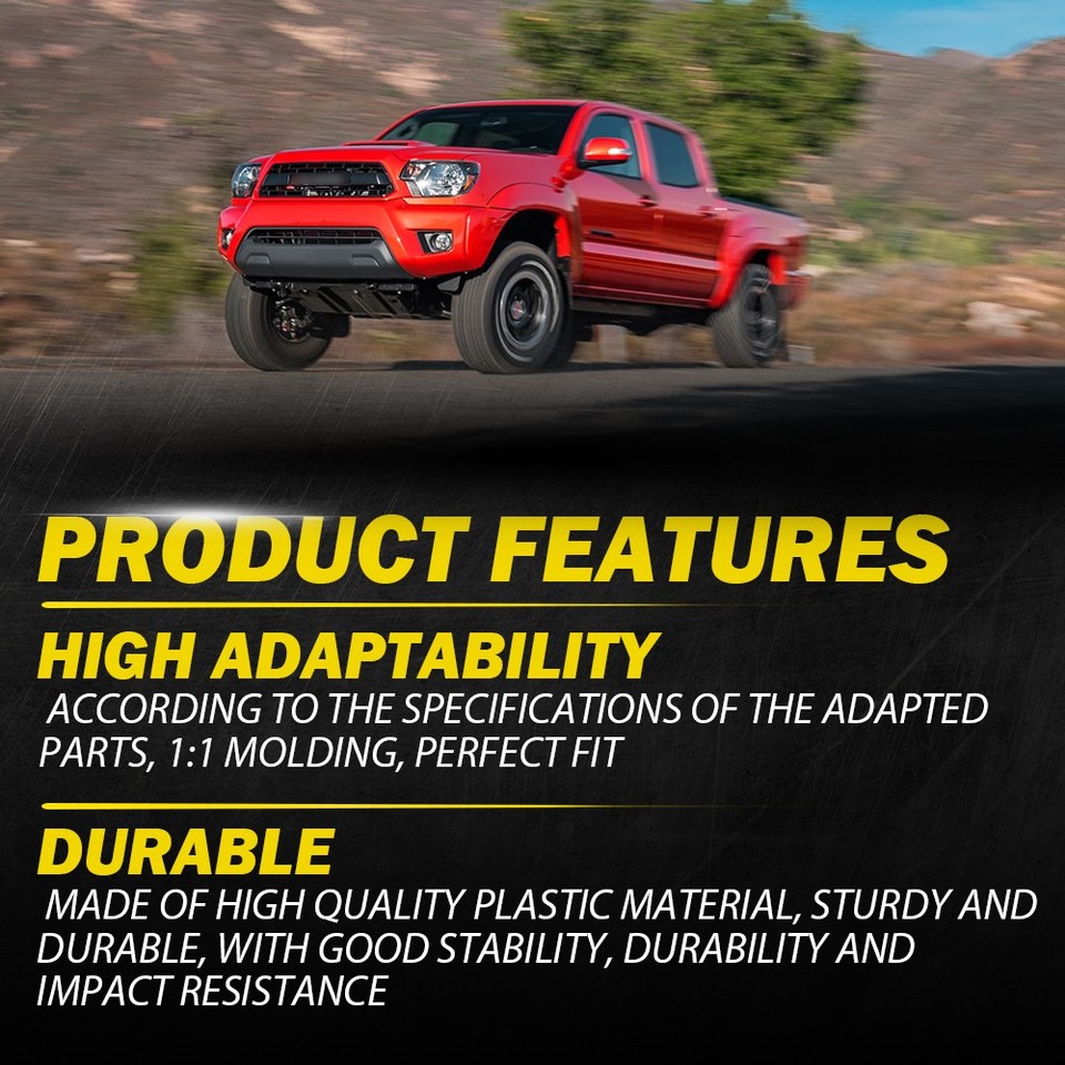 2PCS Interior Front/Rear Left Right Door Handle Set For 05-2012 Toyota ...