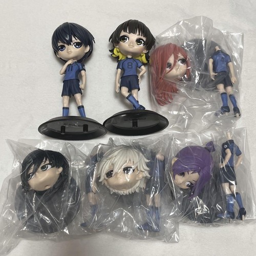 Lot de figurines Qposket Blue Lock Isagi Bachira Chigiri Seishiro Rei ...