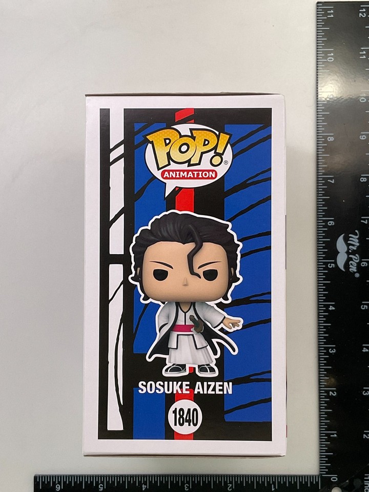 Funko Pop! Bleach: Sosuke Aizen #1840 Funko Shop Exclusive Vinyl Figure ...