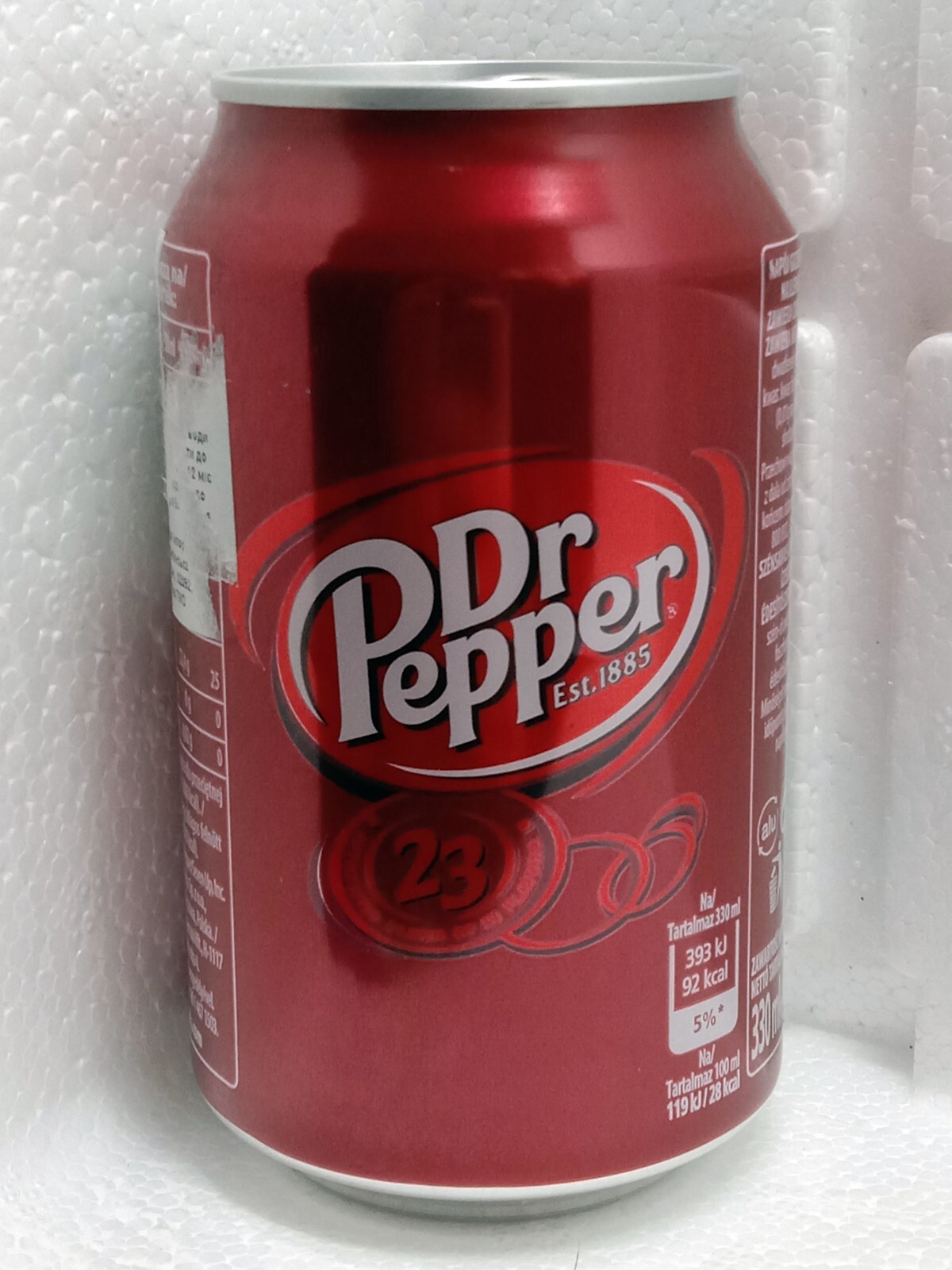 Dr Pepper Empty Soda Can 330ml Poland 2021 Top Open Collectible | eBay