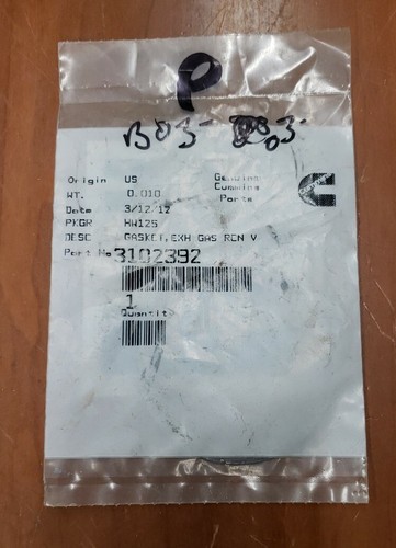 GENUINE OEM Cummins 3102392 Exhaust Gas Recirculation (Egr) Control ...