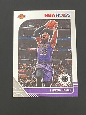 2019-20 Panini Hoops Premium Basketball Base Card #87 LeBron JAMES | eBay