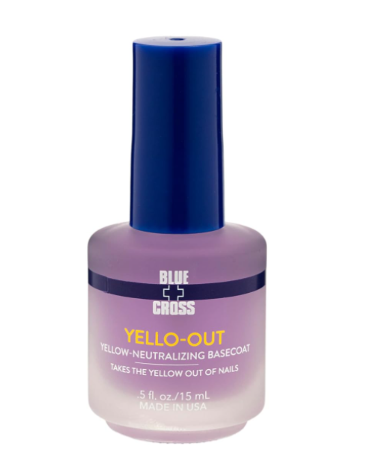 Blue Cross Yello Out Nail Care, Yellow-Neutralizing Basecoat, Purple ...