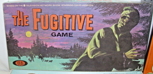 IDEAL THE FUGITIVE TV SHOW BOARD GAME 1964 BOXED | eBay
