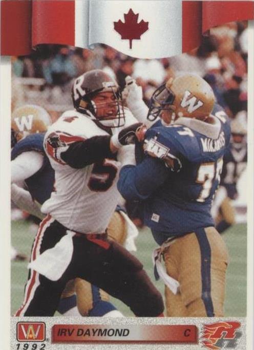 1992 All World CFL - Irv Daymond #50 Foil for sale online | eBay