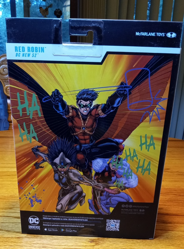 McFarlane Toys DC Multiverse Gold Label Red Robin Jokerized 7" | eBay