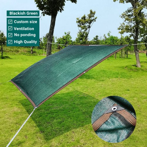 Green Fence Privacy Fencing Mesh Shade Net with For Outdoor Yard Garden ...