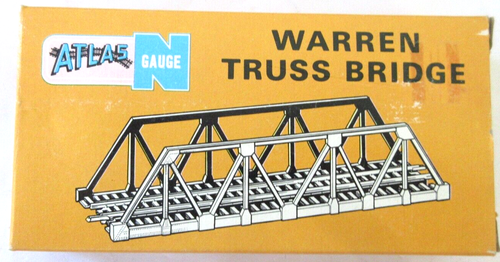 Atlas N Scale Warren Truss Bridge #2546 Original Box | eBay