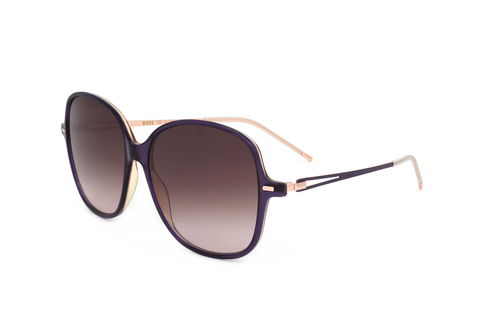 Hugo Boss BOSS 1457/S S2N VIOLET BEIGE 57/15/140 Women's Sunglasses ...