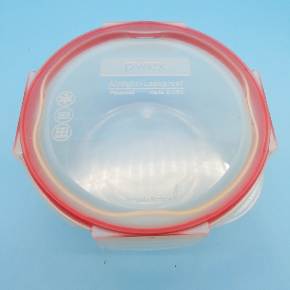 Pyrex Glass Storage Containers W/ Sealing Lids (4) | eBay