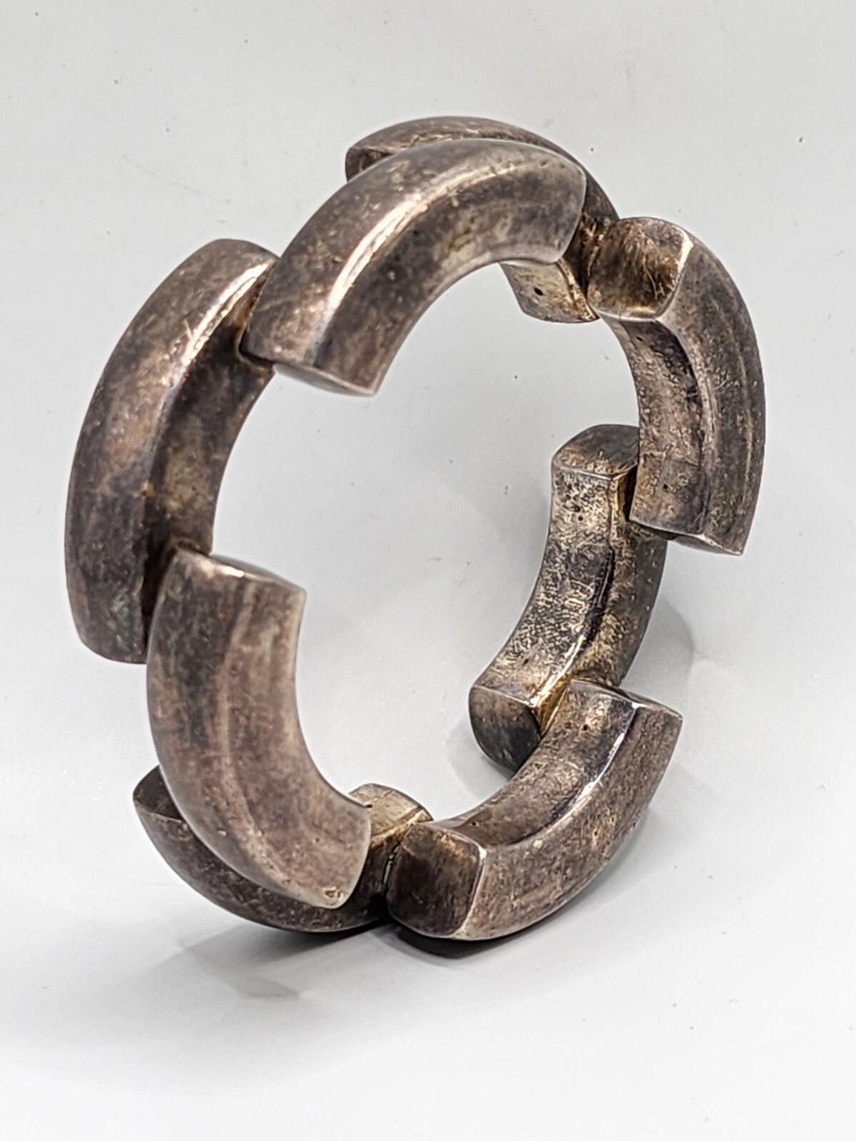 RARE Vintage GEORG JENSEN Sterling Silver BANGLE BRACELET by ASTRID FOG ...